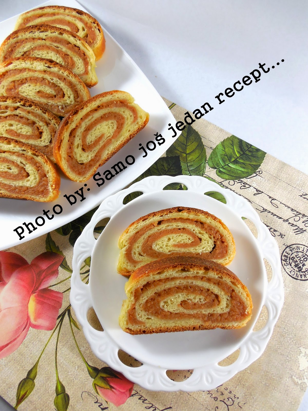 Samo još jedan recept...: Bakina dizana gibanica s jabukama