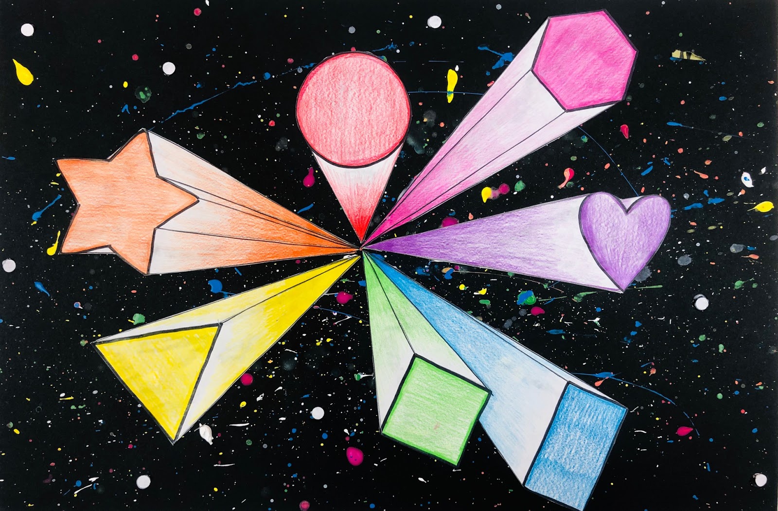 Vanishing Point Art For Kids