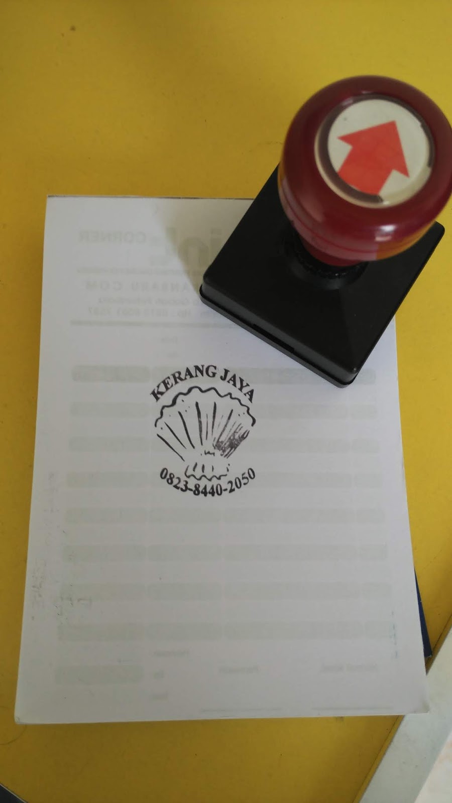 Stempel Kerang Jaya ~ Print Corner