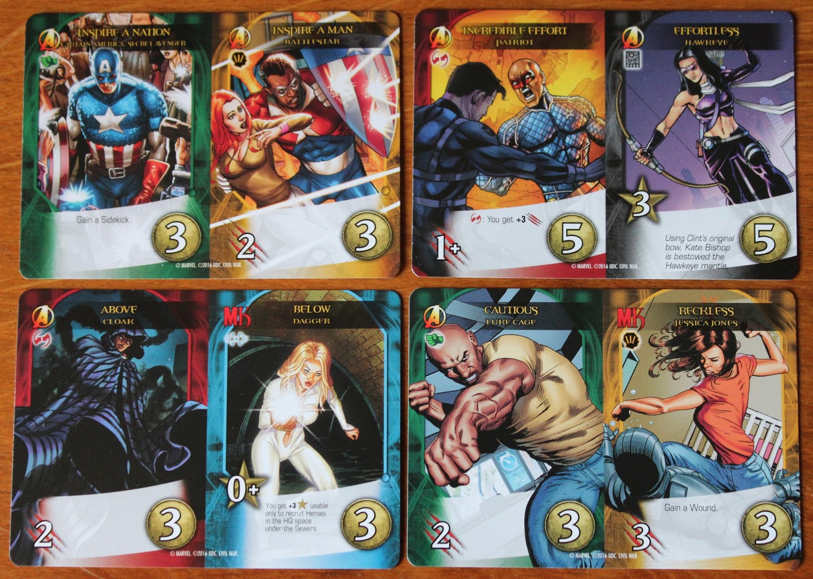 Random Nerdery: Cardboard - Marvel Legendary: Civil War card game review