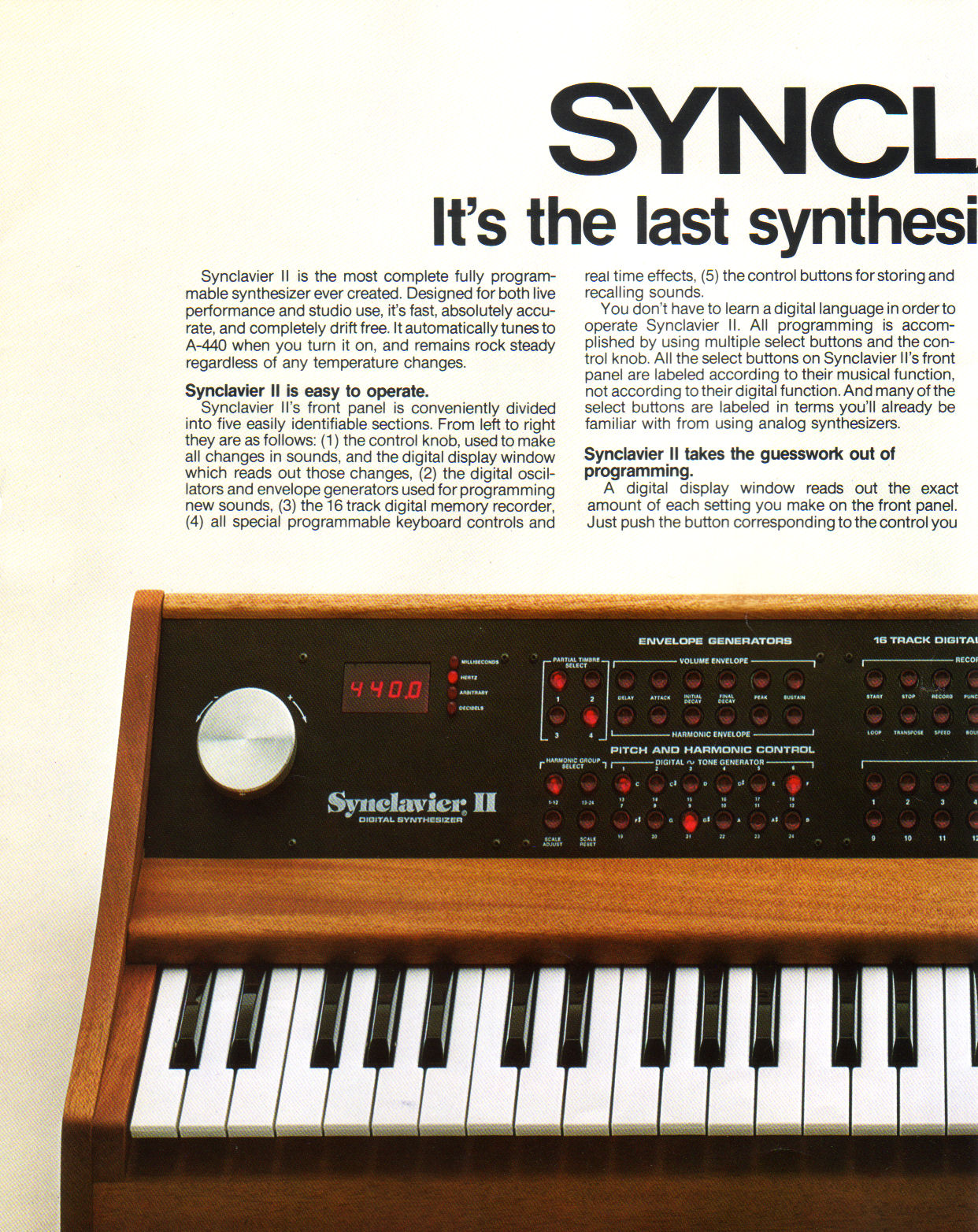 MATRIXSYNTH: NED Synclavier II Brochure, Akai's Mike McRoberts, AES ...