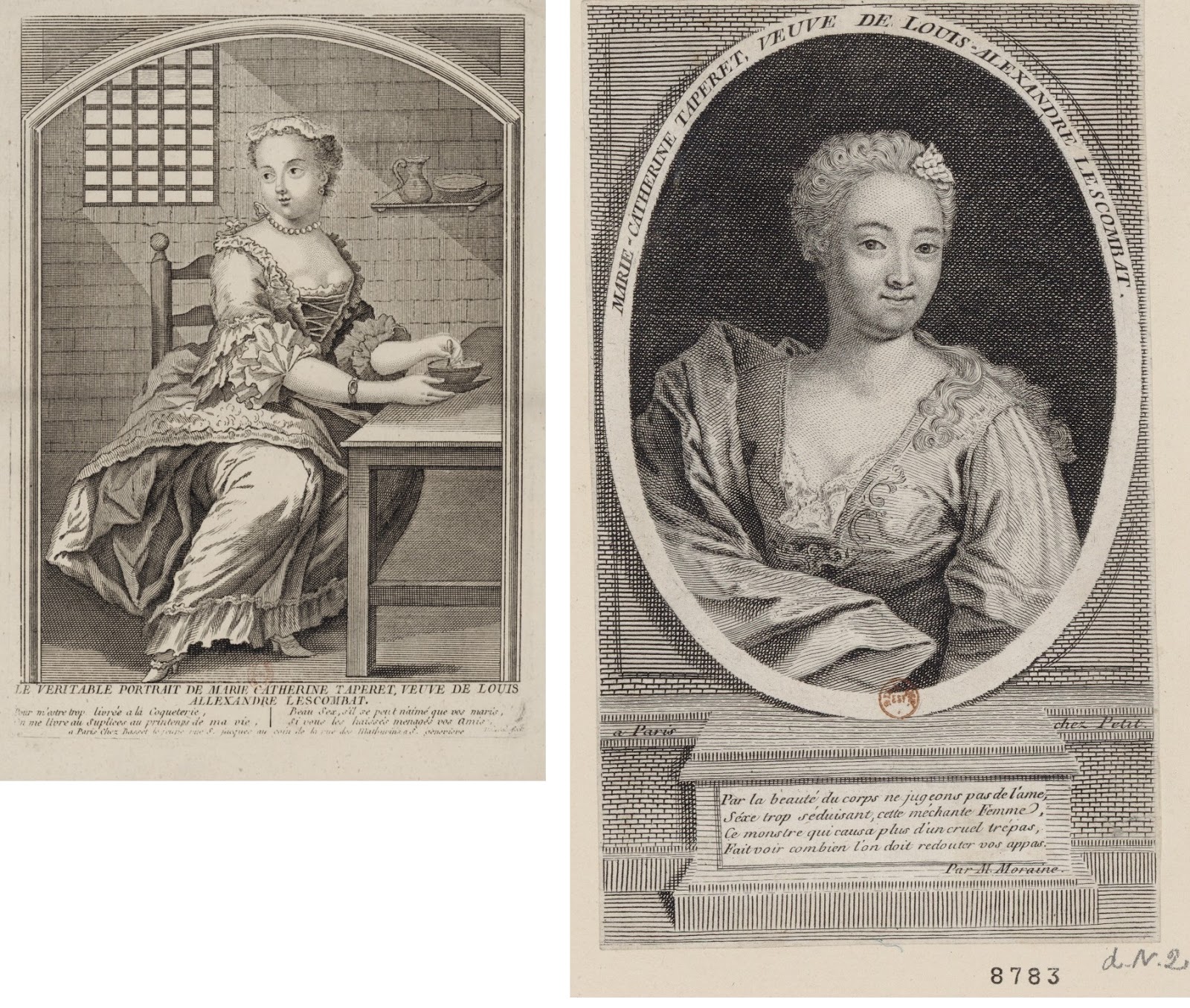 Rodama: a blog of 18th-century & Revolutionary France: Notorious criminals: the Widow Lescombat