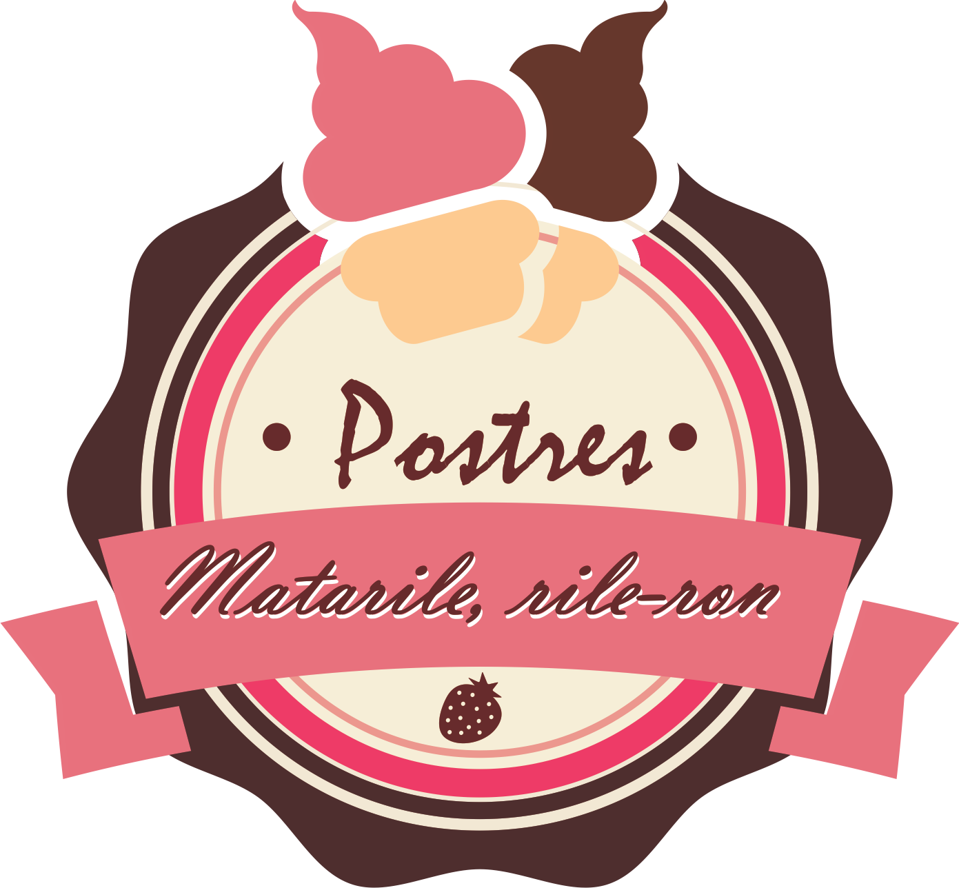 MATARILE-RILE-RON: Logo postres