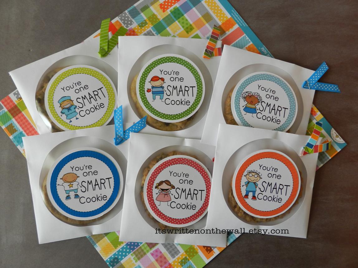 It's Written on the Wall: 18 Fun Tags-You're One Smart Cookie-Teacher ...