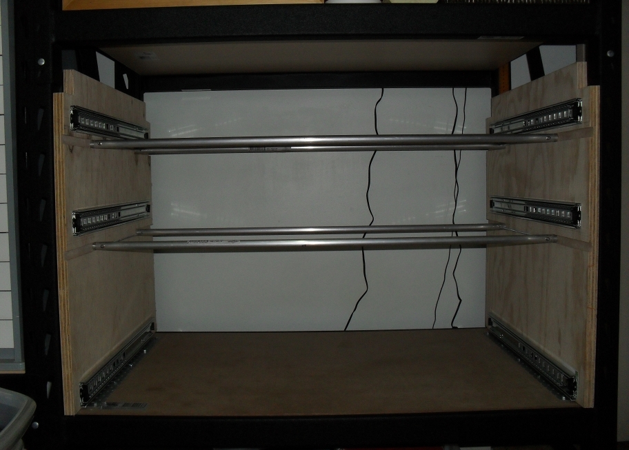 Grant Trebbin: Drawers for Rack-It Shelving