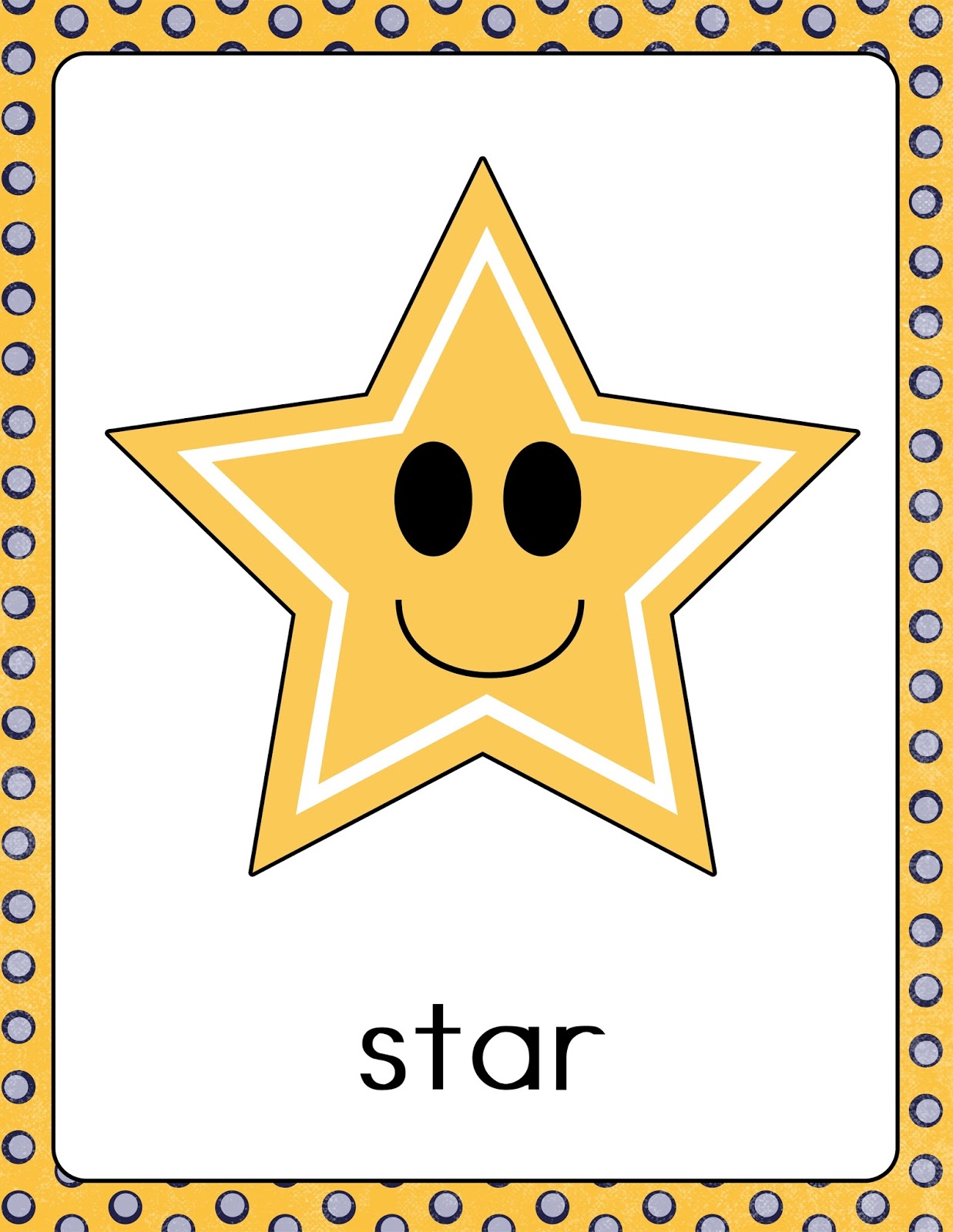 Little Stars Early Learning: shape posters