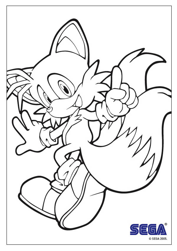 Printable Sonic Coloring Pages for Kids >> Disney Coloring Pages