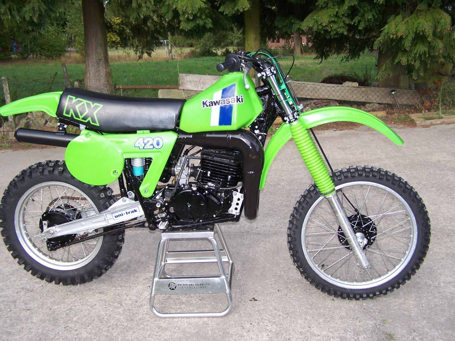 NOS and Nearly New Vehicles: NOS - Kawasaki 1981 KX420 A2
