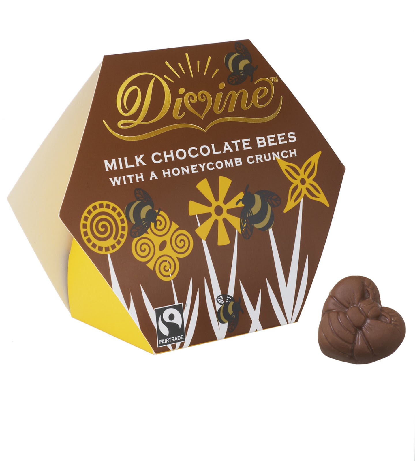 Bee Happy With Divine's Chocolate & Honeycomb Bees