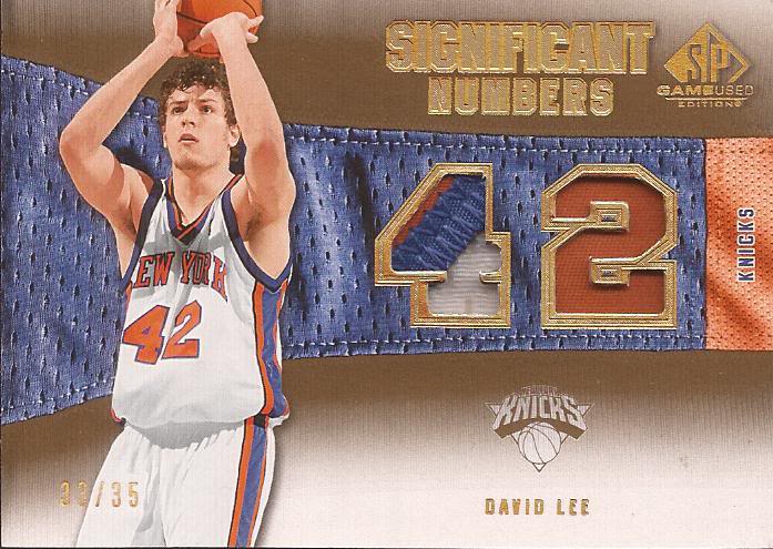 The Sexy Geek's Sports Room: My Five Favorite PC Cards: David Lee