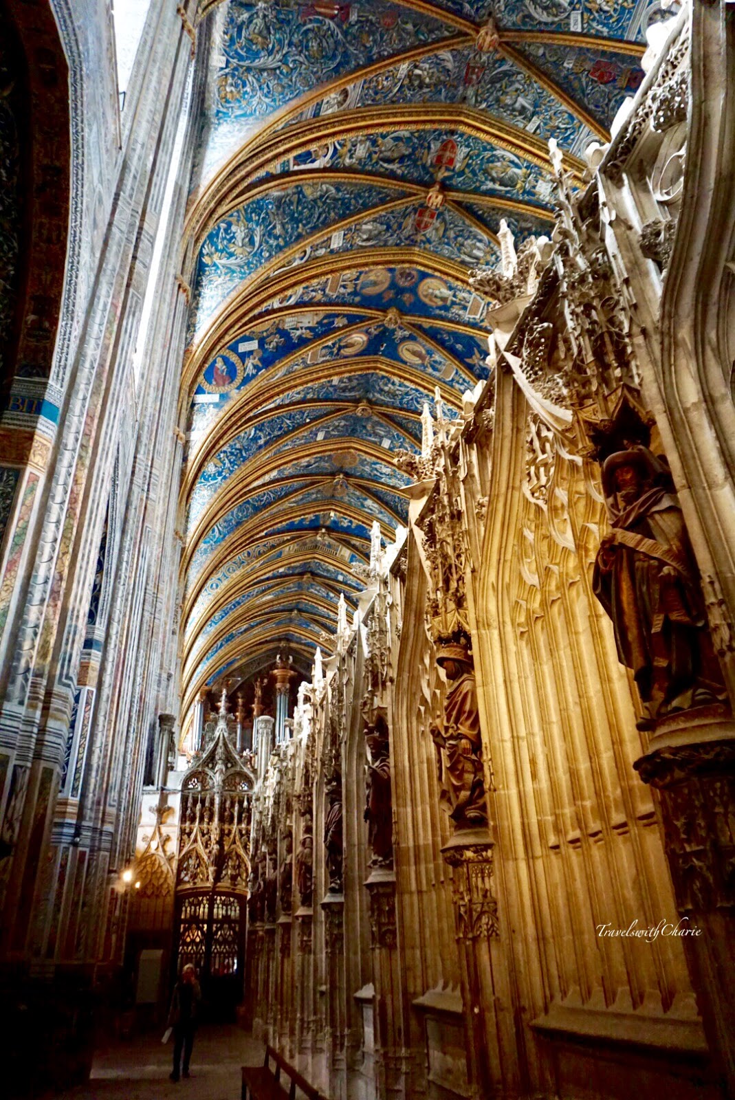 Inside Albi Cathedral