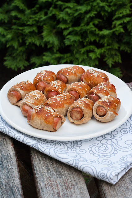 Dobostorta - gluténmentes blog: Mini virslis roló