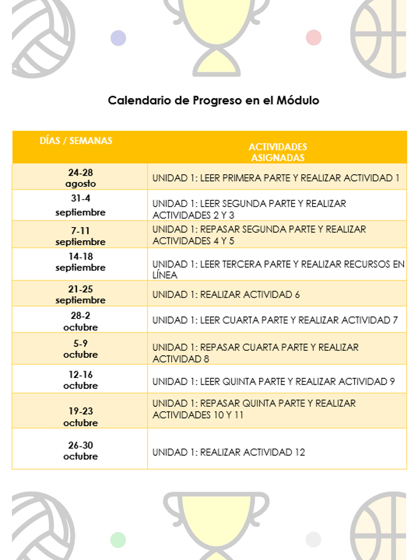 Mis tareas: Sra. Myriam Orama Medina/ Educación Física 3ero y 4to