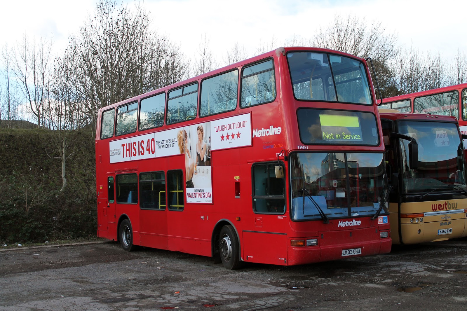 The Circle of London : Metroline Brentford Garage [AH] 5th February 2013