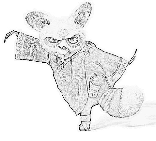 Childhood Education: Kung Fu Panda Kids Colouring Pictures to Print-and ...