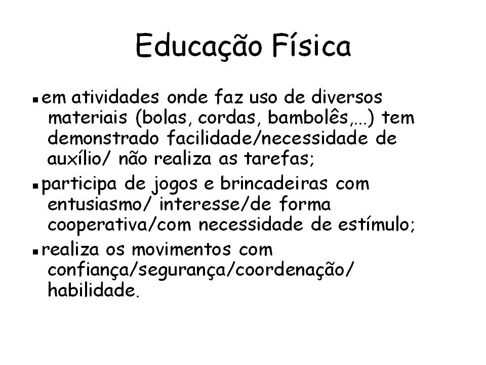 Modelo De Relatorio Descritivo Educação Infantil - FDPLEARN Modelo De Relatorio Descritivo Educação Infantil - FDPLEARN