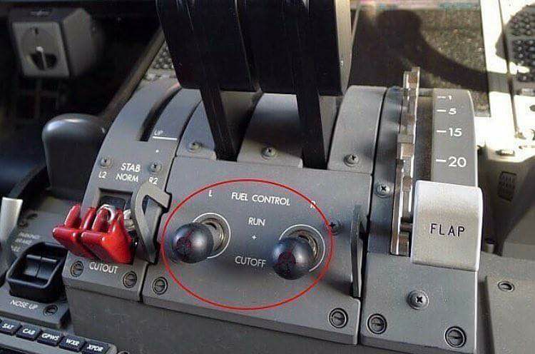 fuel control switches - اسأل الطيار ask pilot