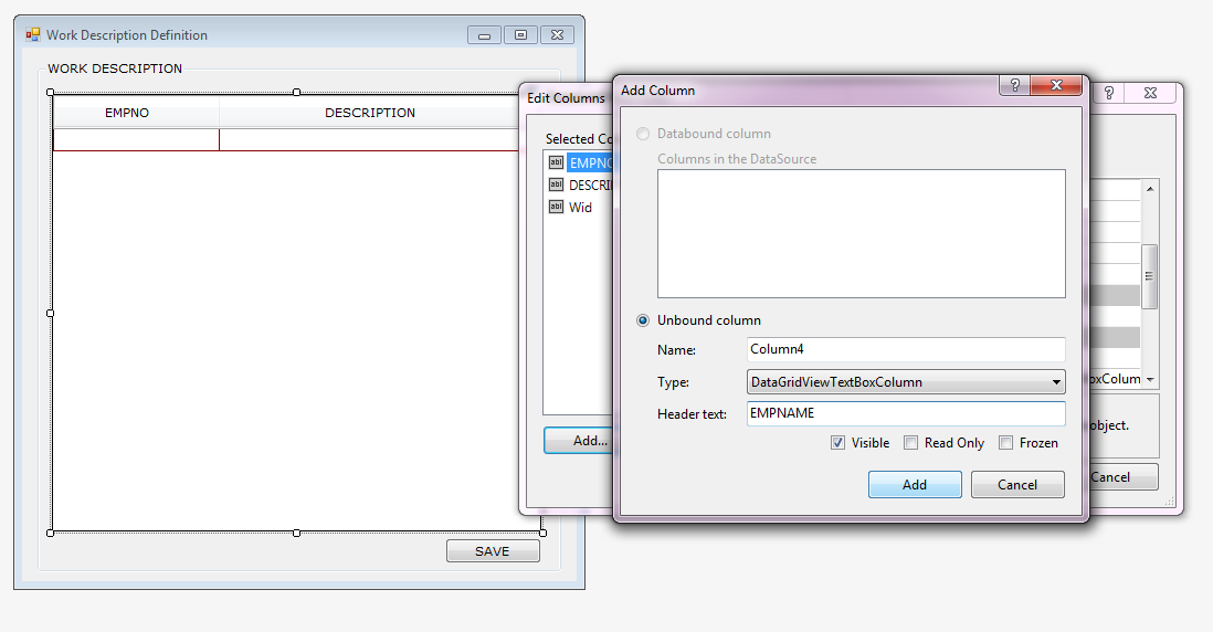 How to edit columns and it’s properties in Datagridview - The Clay Web