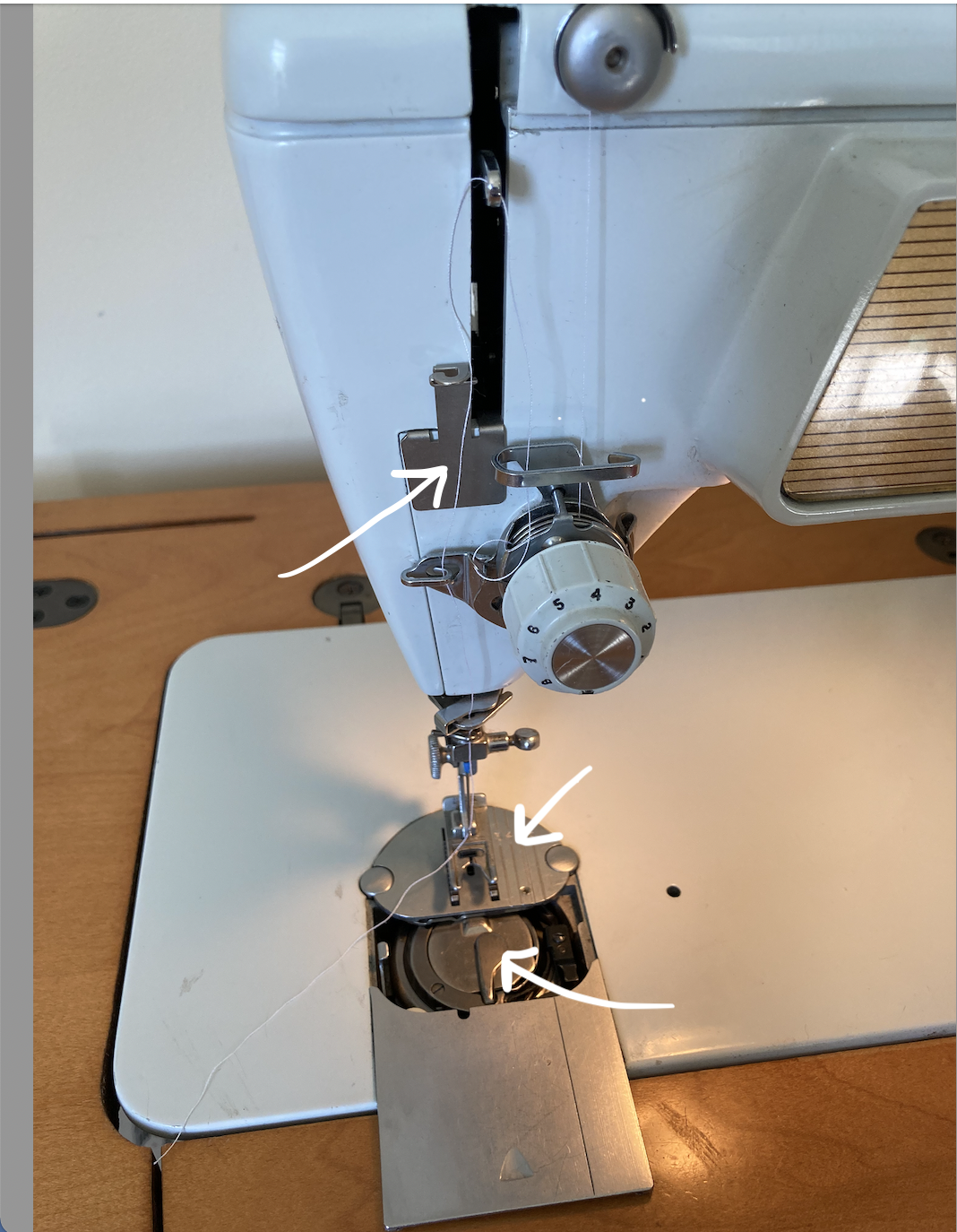 Reclaimed Stitches: Chainstitching on Kenmore 158.1774