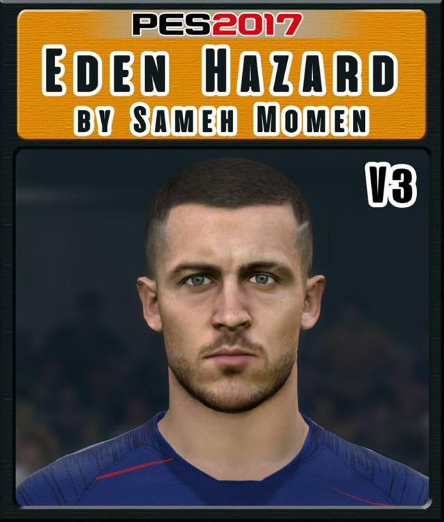 Eden Hazard New Face - PES 2017 - UPDATE4U