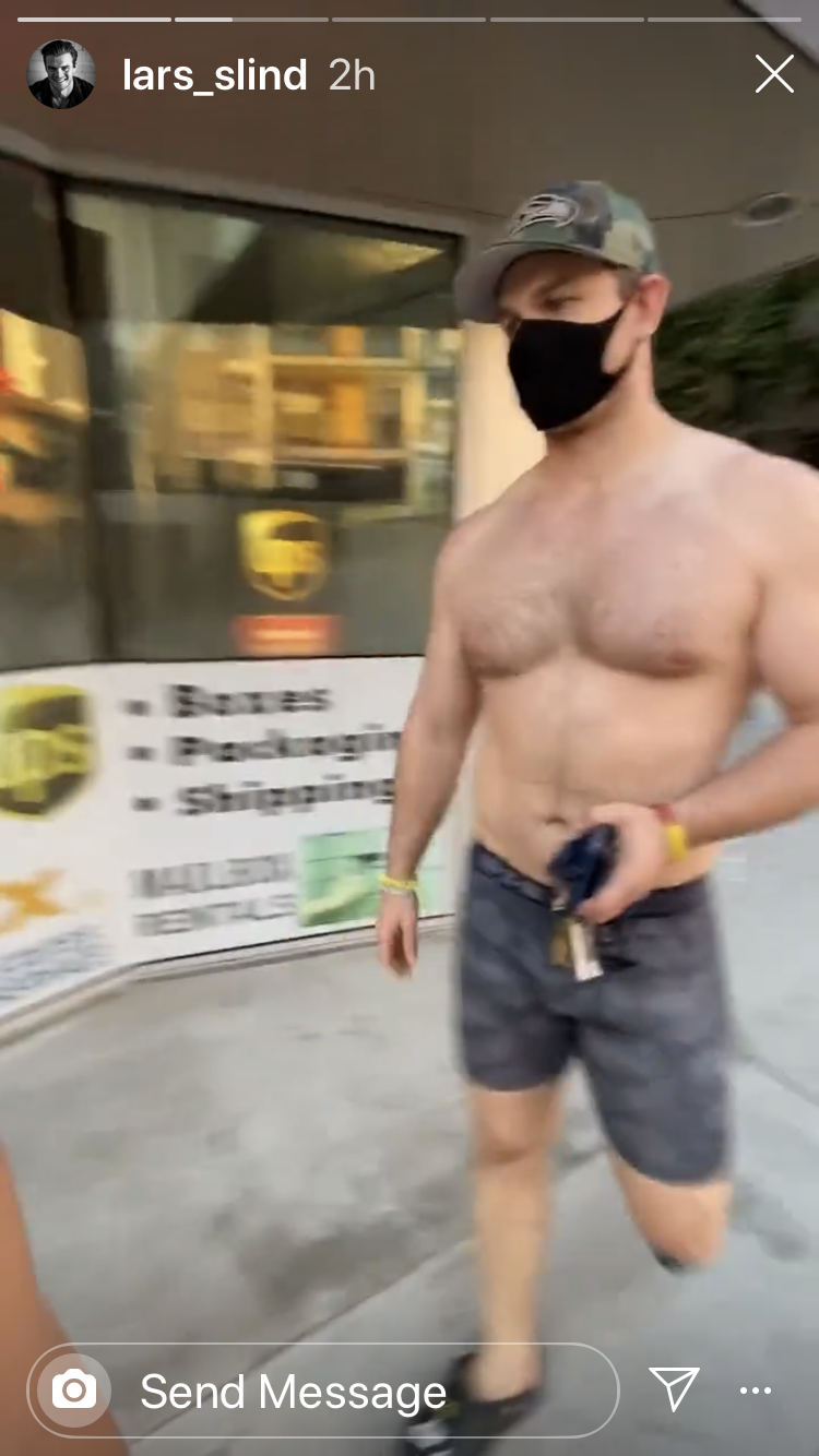 kenneth in the (212) jump: Mask4Masc: Lars Slind