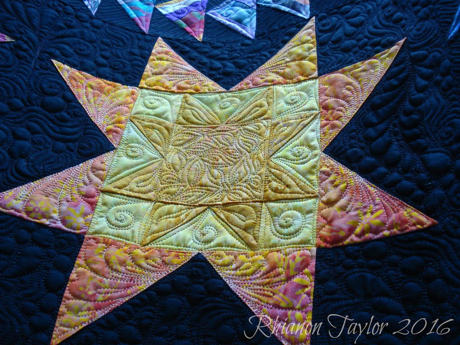 The Nifty Stitcher: Star Gazing by the Glenrothes Quilters