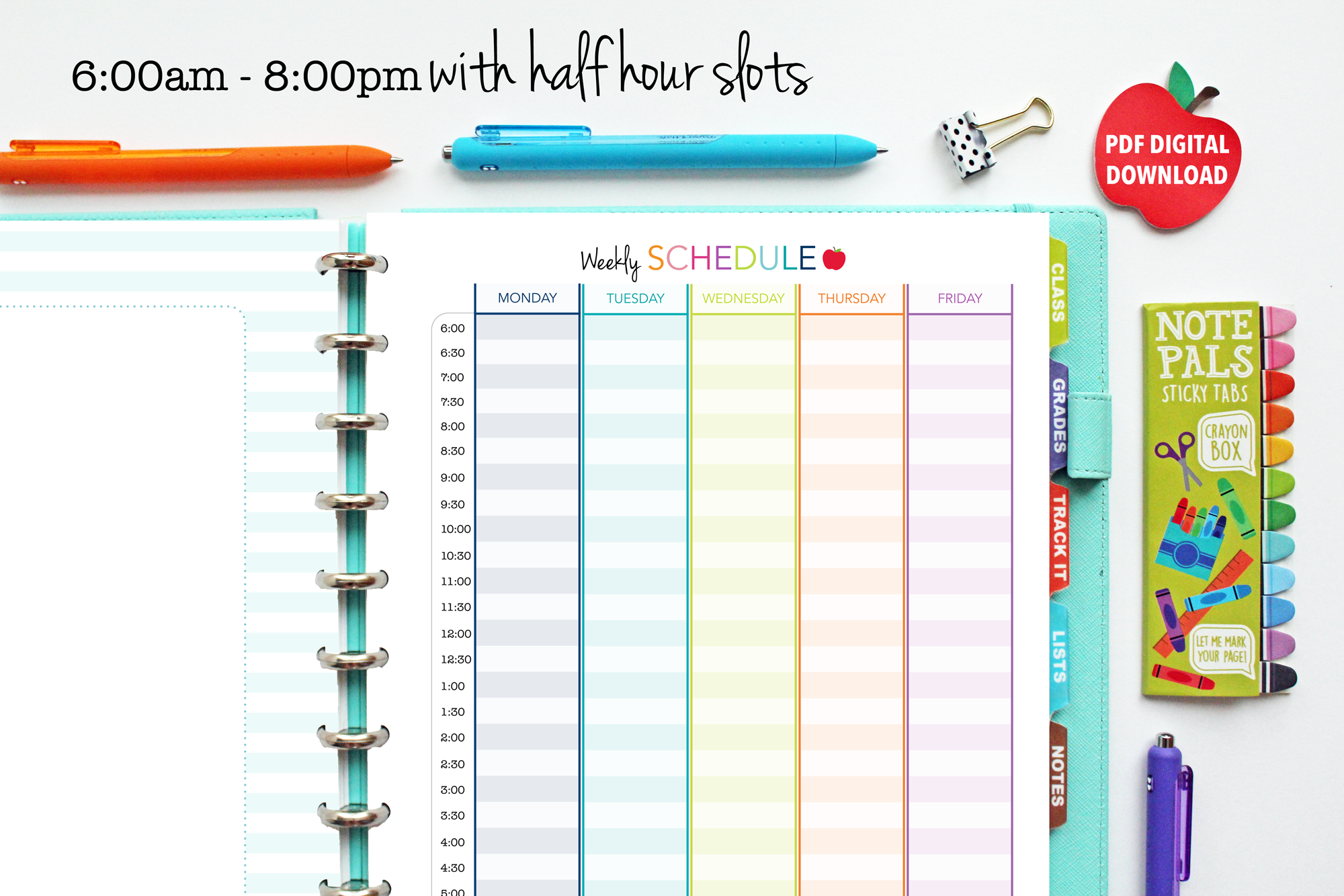 Clean Life and Home: The Homeschool Planner - PDF Digital Download in 3 ...