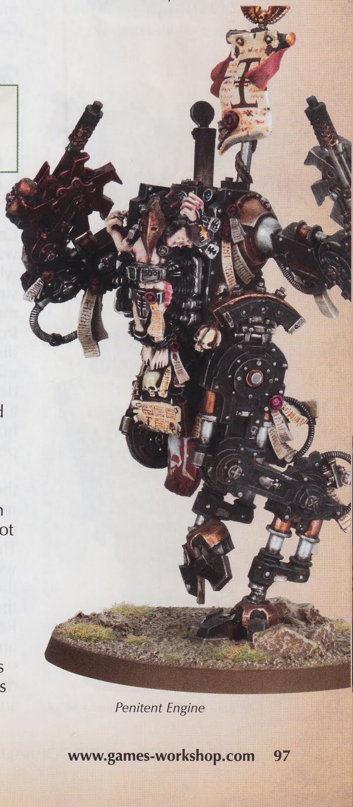 Artificer's Workshop Visions: New Penitent Engine finecast mini?