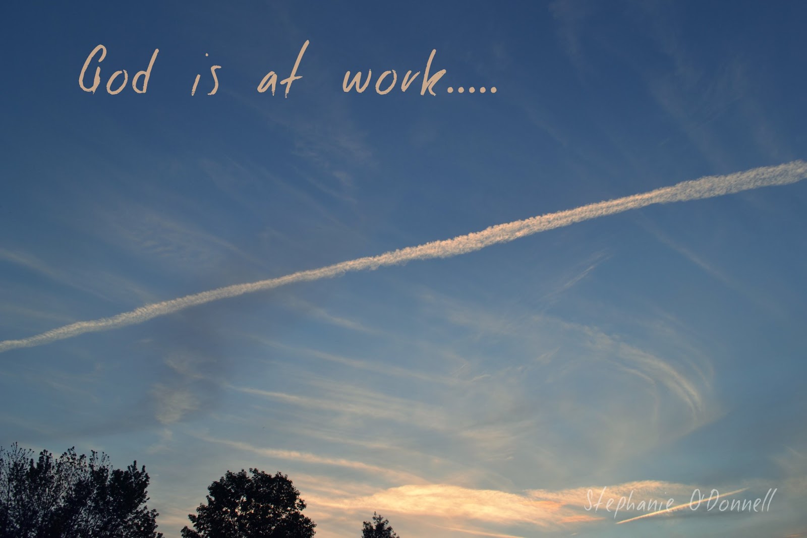 Patiently Waiting On Him: God is at Work