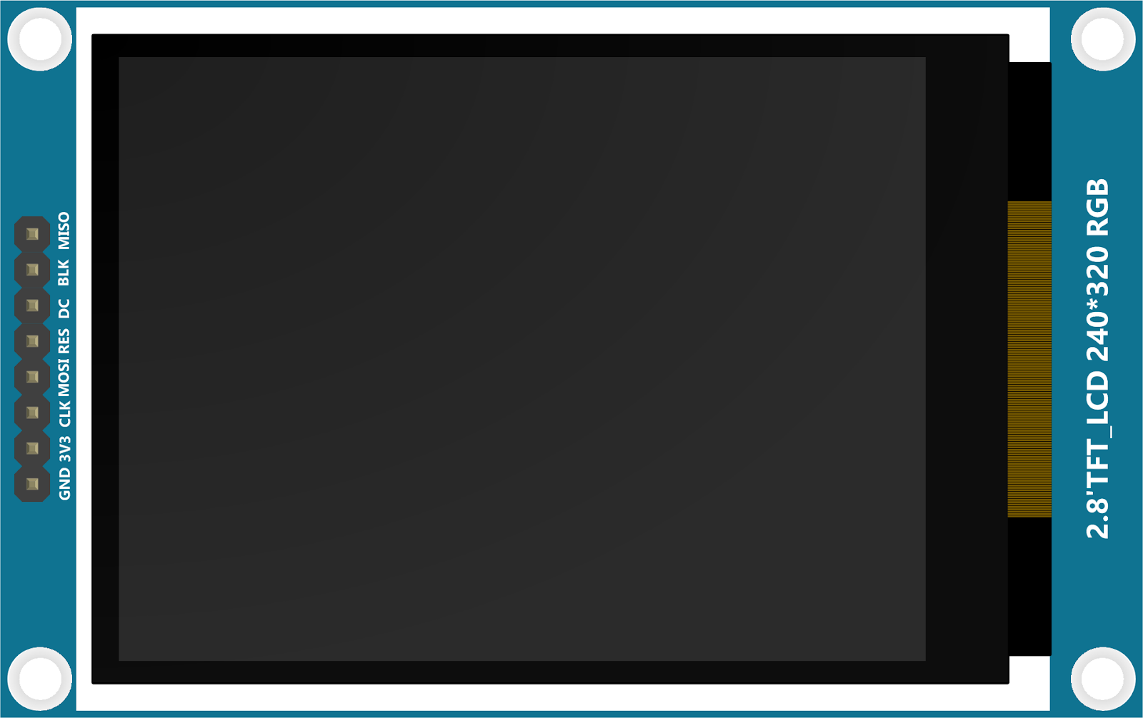 Eng. Shady Mohsen blog: Arduino 2.8" 240x320 SPI TFT screen