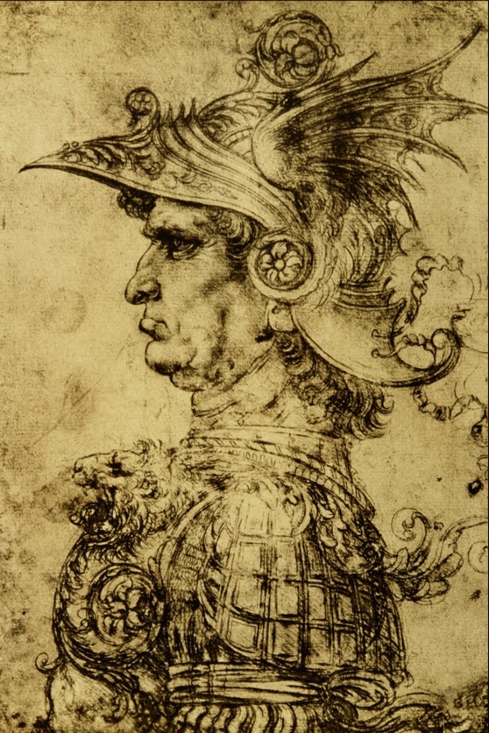 Una propuesta para "Retrato de un Condottiero" de Leonardo da Vinci.