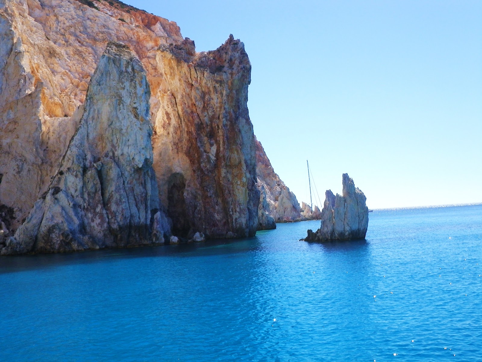 Travel in the nature: Beaches of Milos and Kimolos