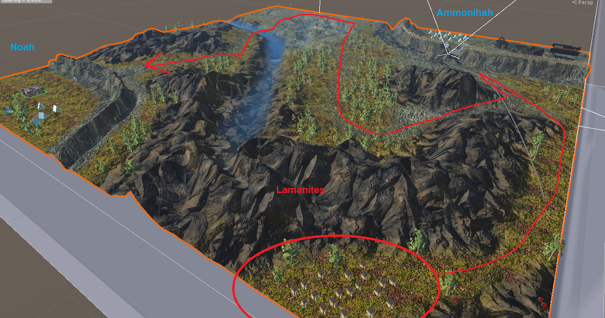 Ammonihah / Noah map