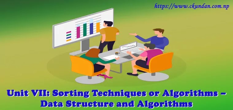Unit VII: Sorting Techniques or Algorithms | BCA 3rd Semester Data ...
