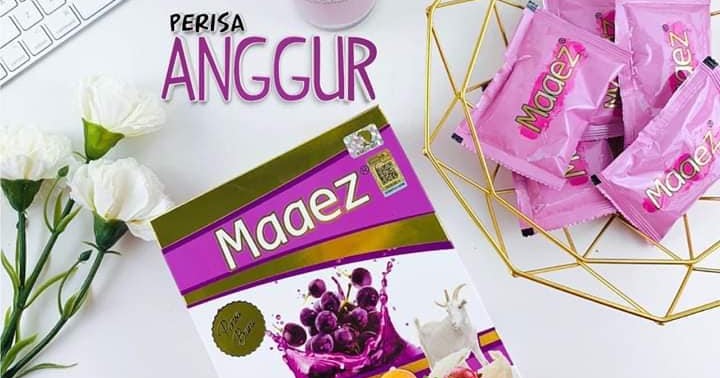 MAAEZ BY SOFIEYA BEAUTY: MAAEZ BEAUTY : SUSU MAAEZ ANGGUR (MAAEZ GRAPE)