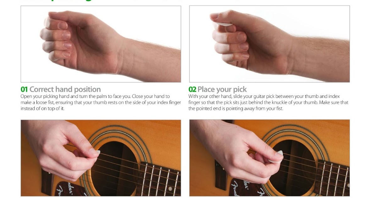 How to Hold your Guitar Pick. | Aoo3D