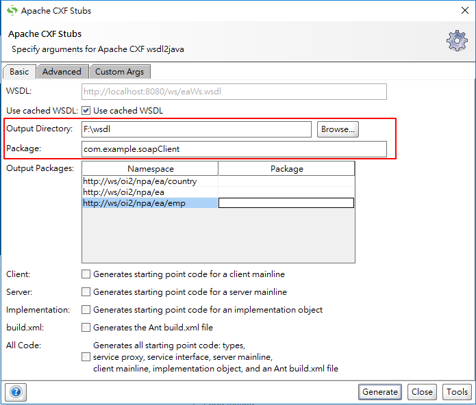 albert's blog: [Java] [Tool] How to generate Java code from WSDL via ...