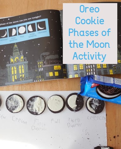 Learning About the Phases of the Moon With Oreo Cookies