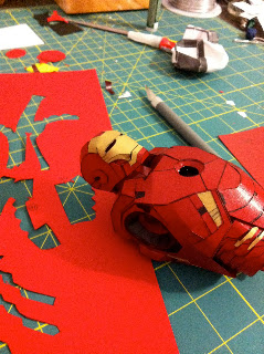 WrightWorks: Papercraft Iron man