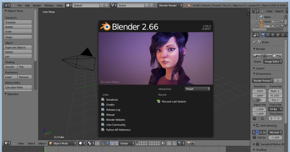 BLENDER v2.79b Full Editor Multimedia Digital Programa PC ~ Los Mejores ...