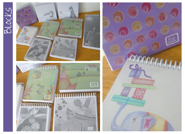 Trazo Blanco: y también llegaron hoy...los BLOCKS!!