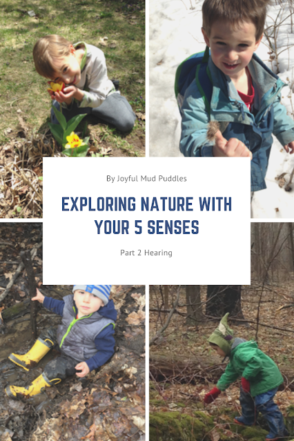 Exploring Nature with your 5 Senses (Part 2 Hearing)