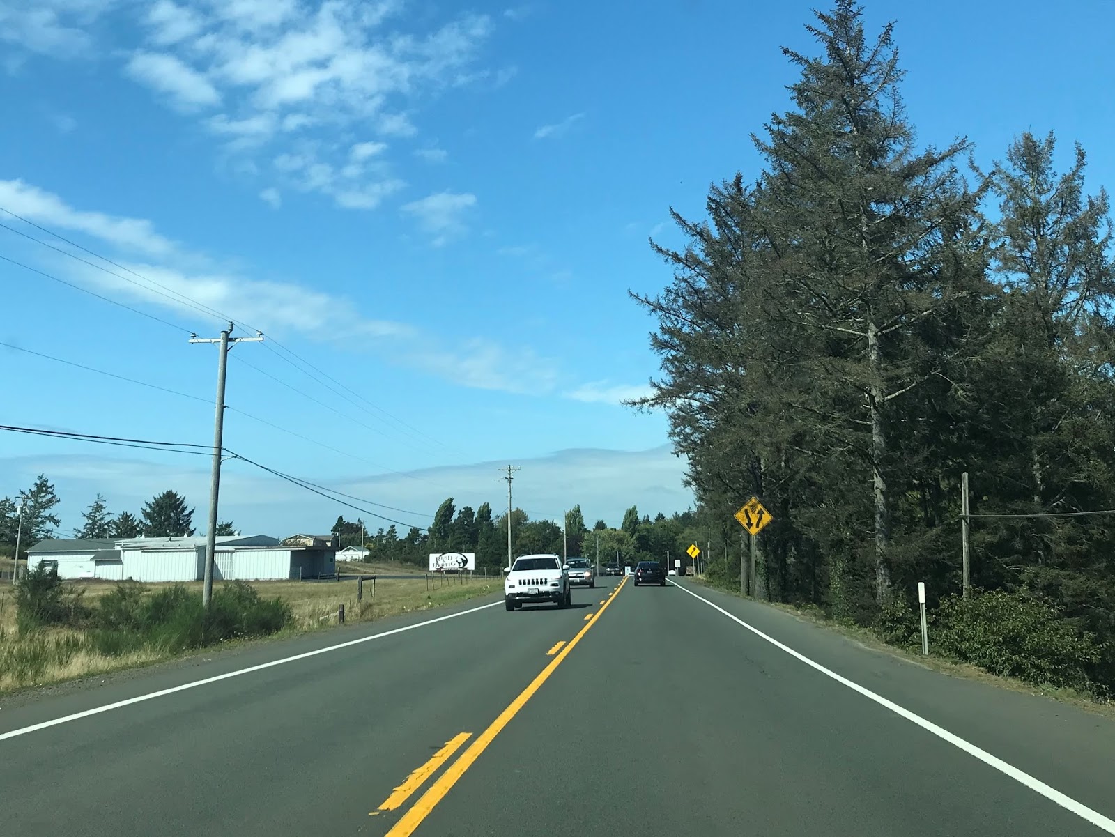 US Route 101 from Cannon Beach, Oregon over the Columbia River via the ...