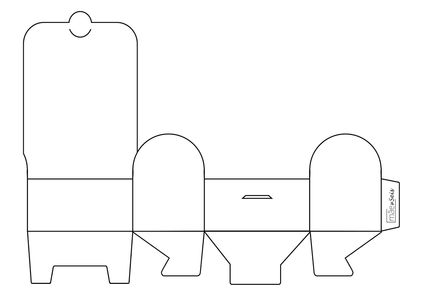 Mãe de Seis: Moldes