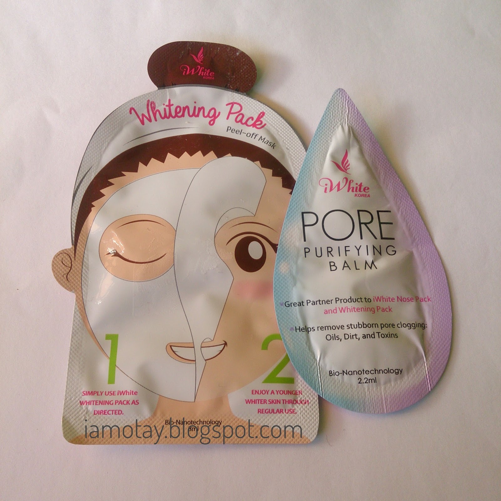 iWhite Korea Whitening Mask and iWhite Korea Pore Purifying Balm Review ...