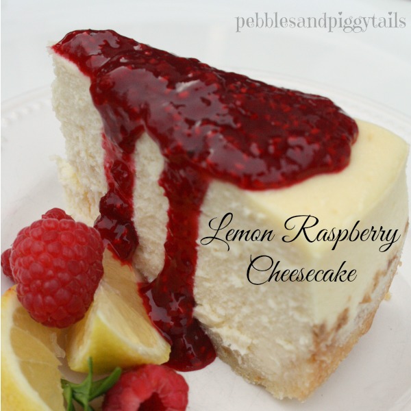 Raspberry Lemon Cheesecake Recipe Tutorial | Making Life Blissful