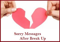 Sorry Messages : Break up Sorry Messages for Boyfriend