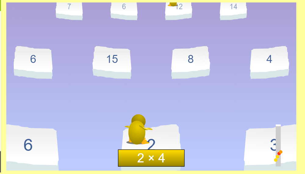 Juego de multiplicaciones
