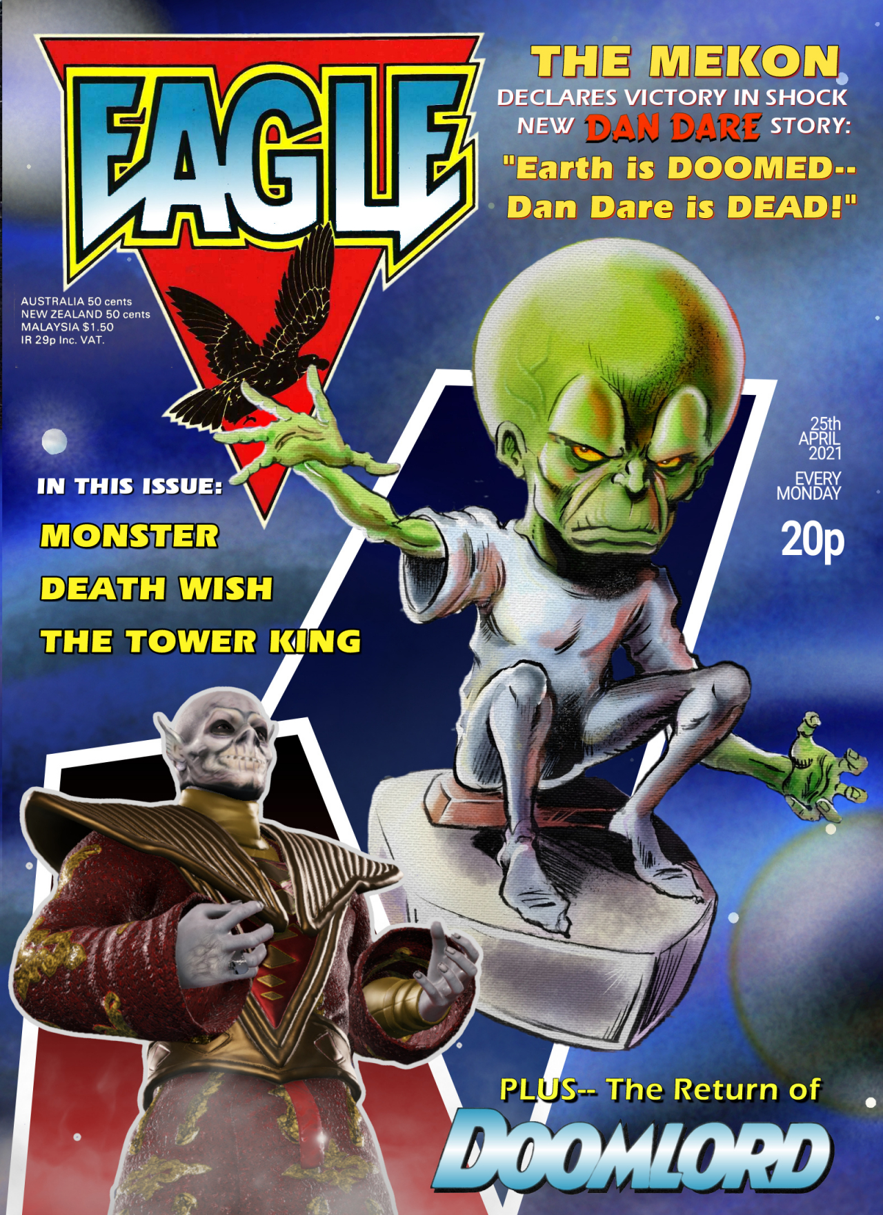 Simon Williams Comic Artist: The Return of the Mekon