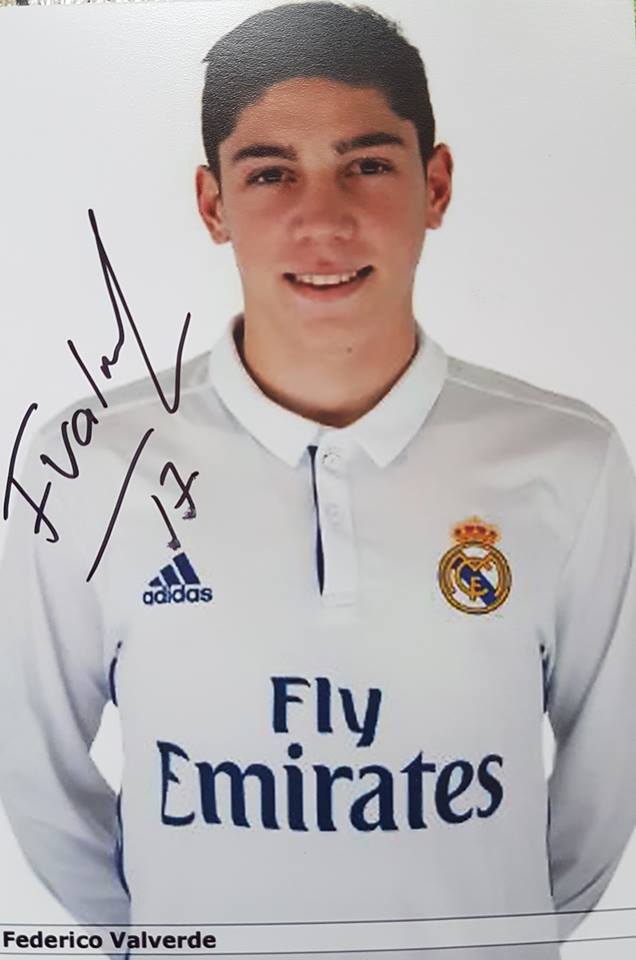 James Autographs: #603 Federico Valverde